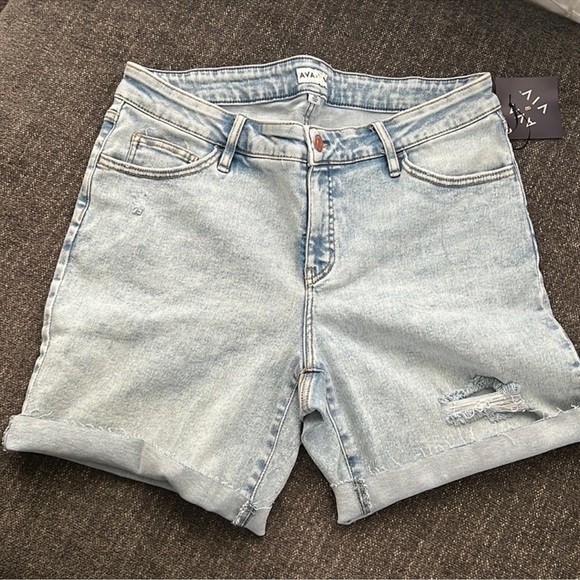 Ava & Viv | Shorts | Nwt Ava Viv High Rise Jean Shorts | Poshmark